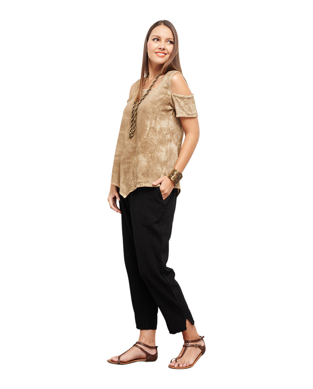 Black Fiona Ankle Pant — Fabulous Female Boutique