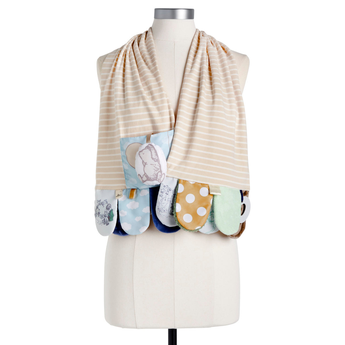 Mommy & Me Activity Scarf - Pooh Bear — Fabulous Female Boutique